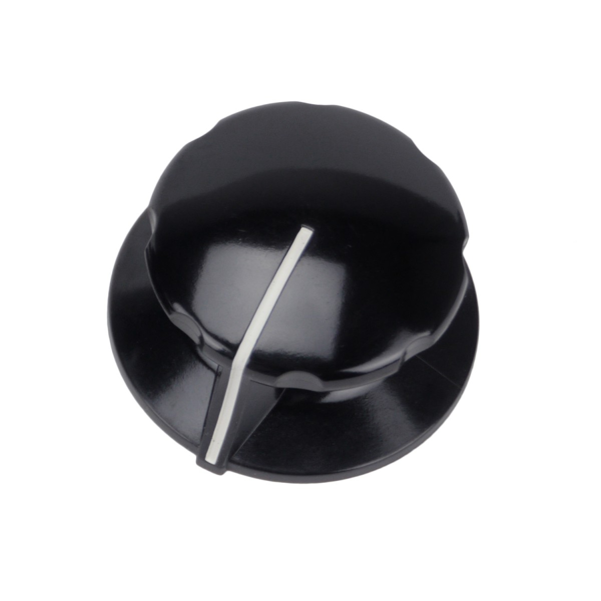 Bakelite Knob Fester RCA black, 4,86