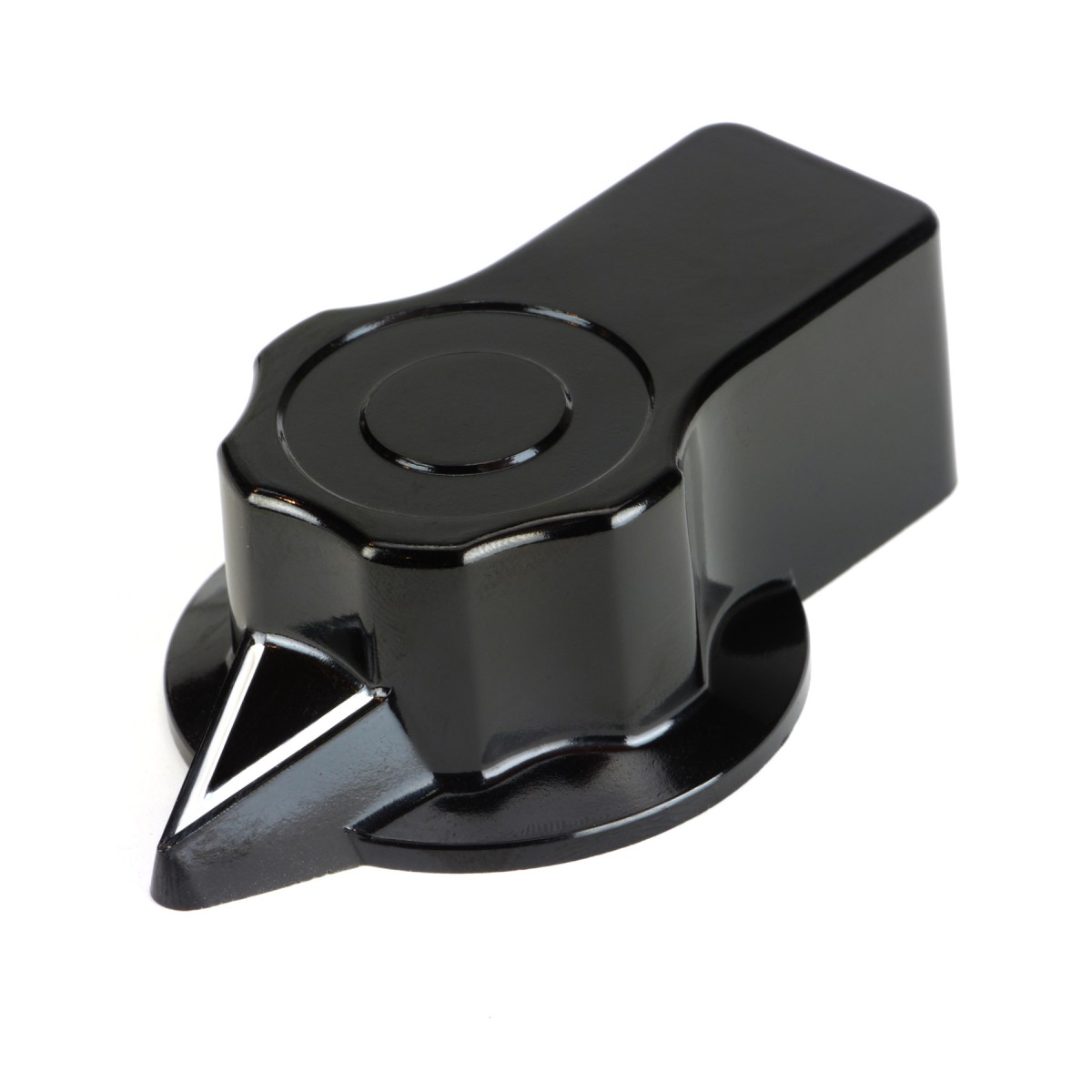 Vintage Stockli Bakelite Knob Fairchild K-6ME black, XL, 27,79