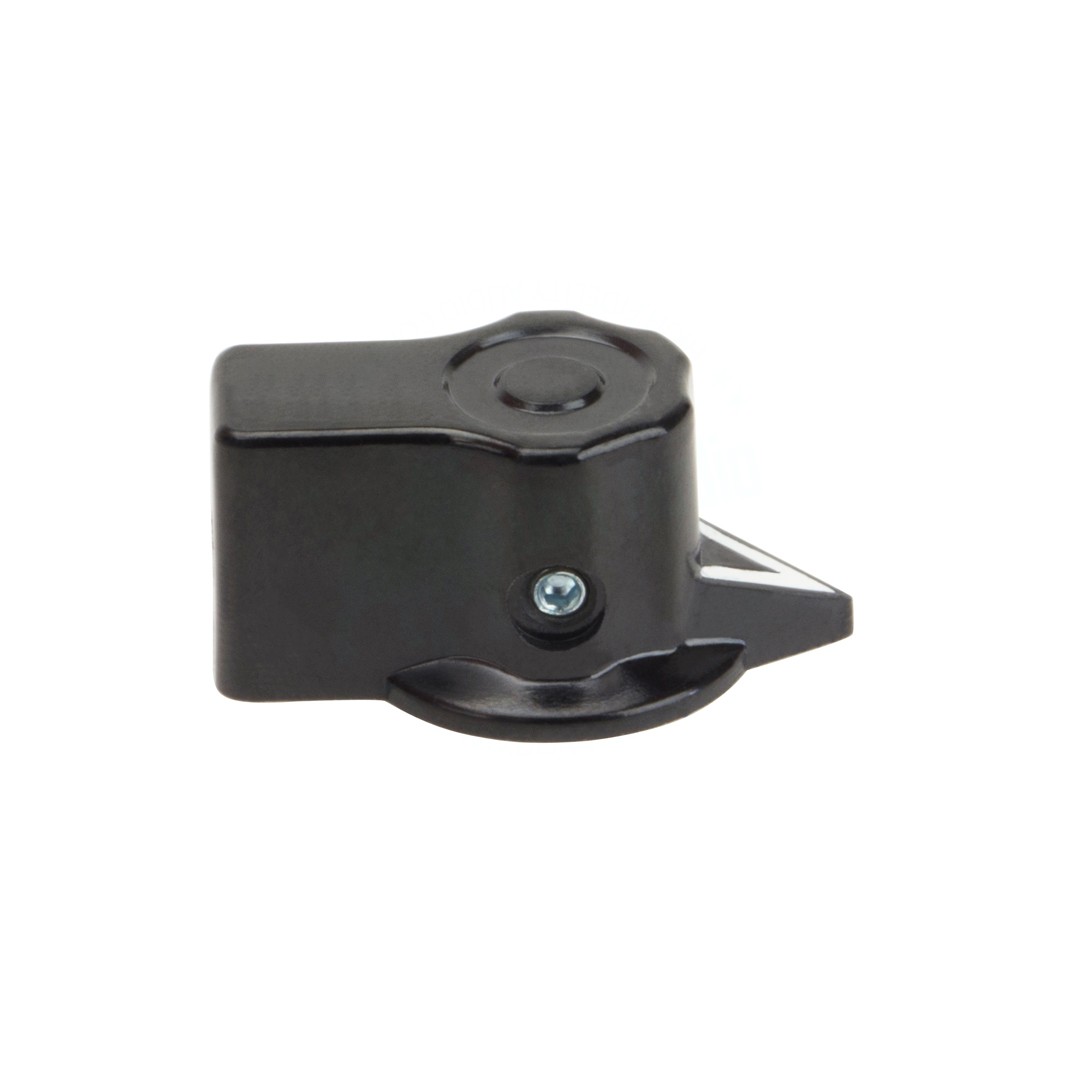 Stockli EMI Knob K-3ME black Bakelite, small, 15,35