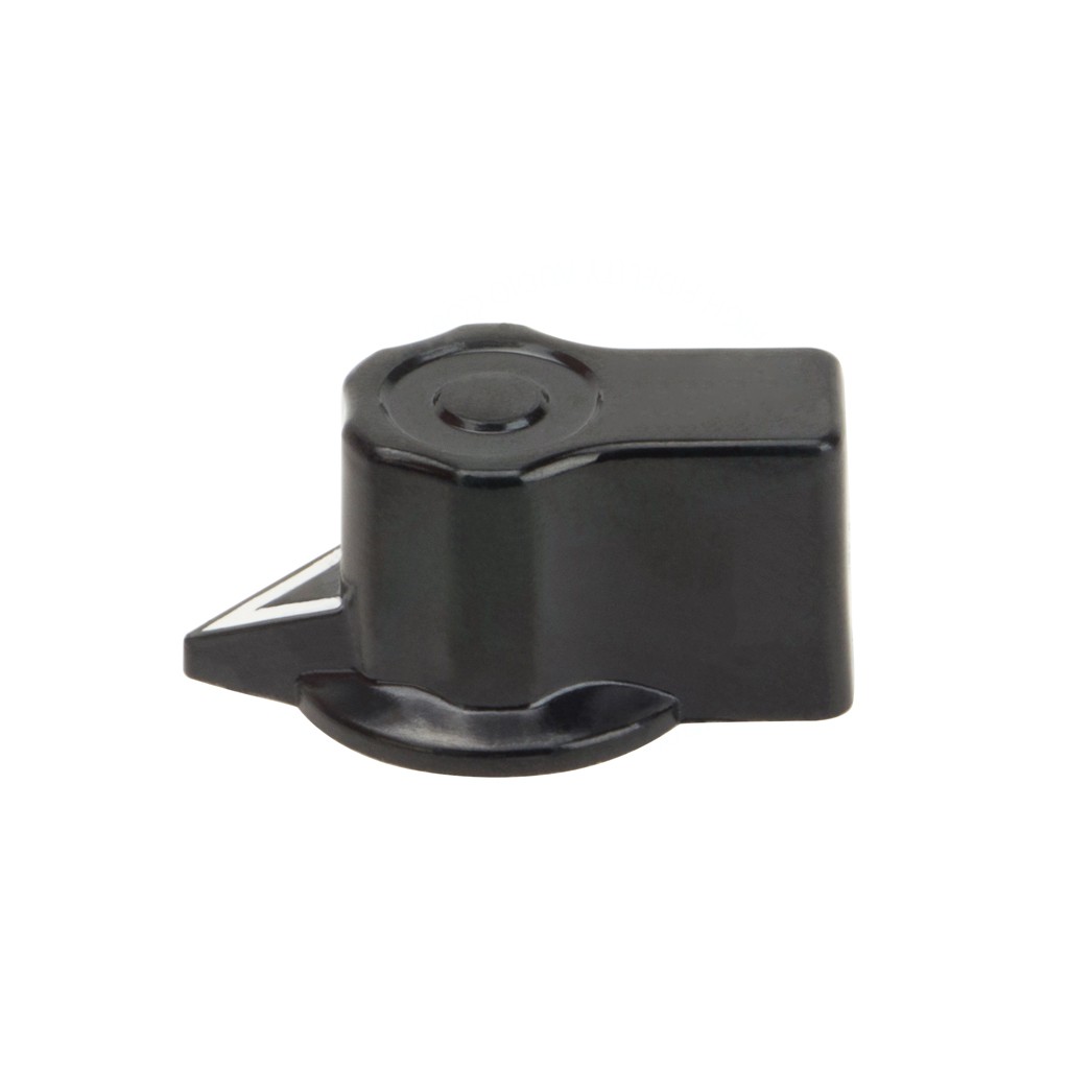 Stockli EMI Knob K-3ME black Bakelite, small, 15,35