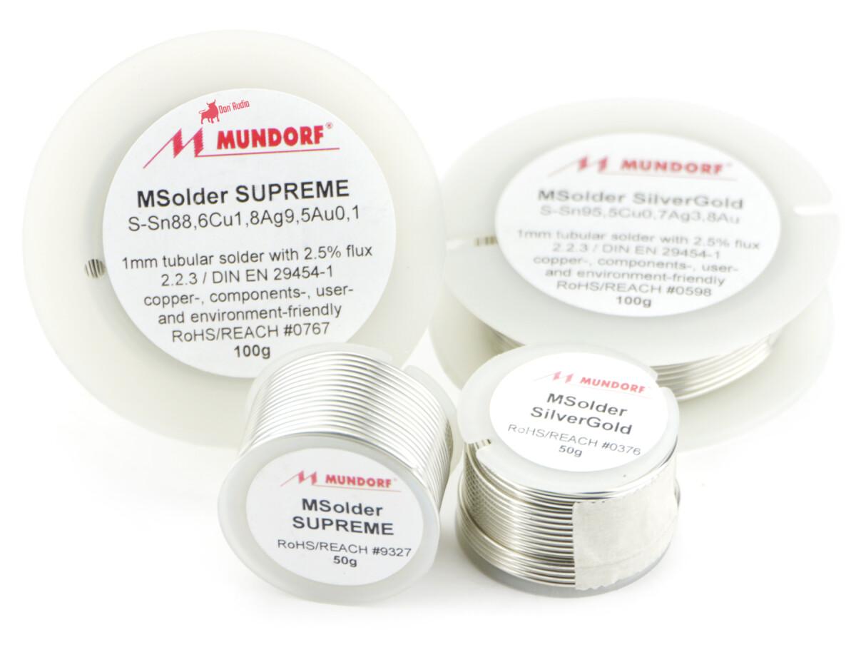 Mundorf MSolder Silver/Gold Solder 330g, 123,00
