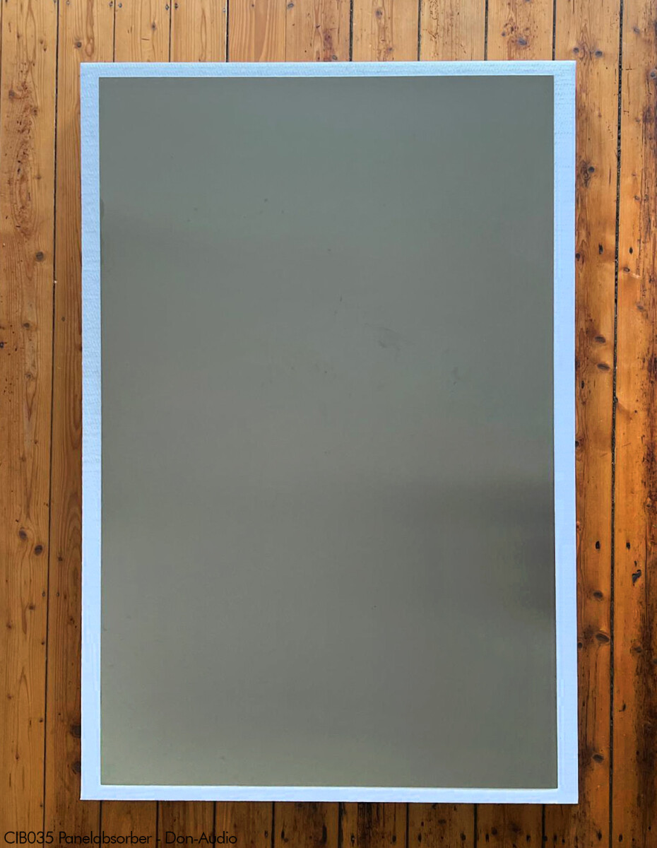 Plate Absorber CIB 035 50Hz-120Hz, stainless steel plate, 439,27