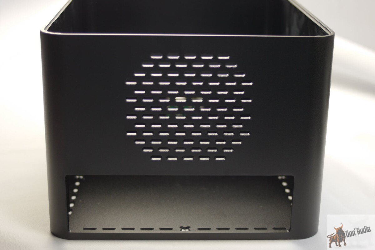 Mono Cube - 3mm Aluminum case - vented, 163,11