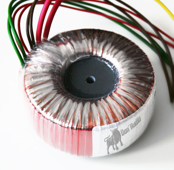 Audio Toroidal Transformer - Pri: 230V - Sec: 335V 0.1A, 24V 0.5A, 12 ...