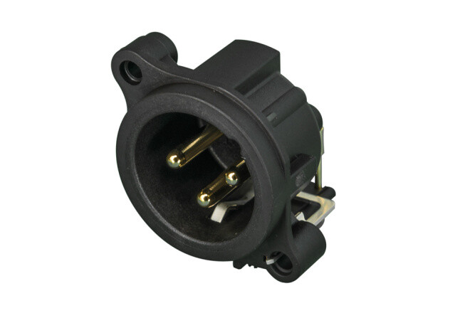 Neutrik NC3MAH XLR Chassis Connector, 1,00