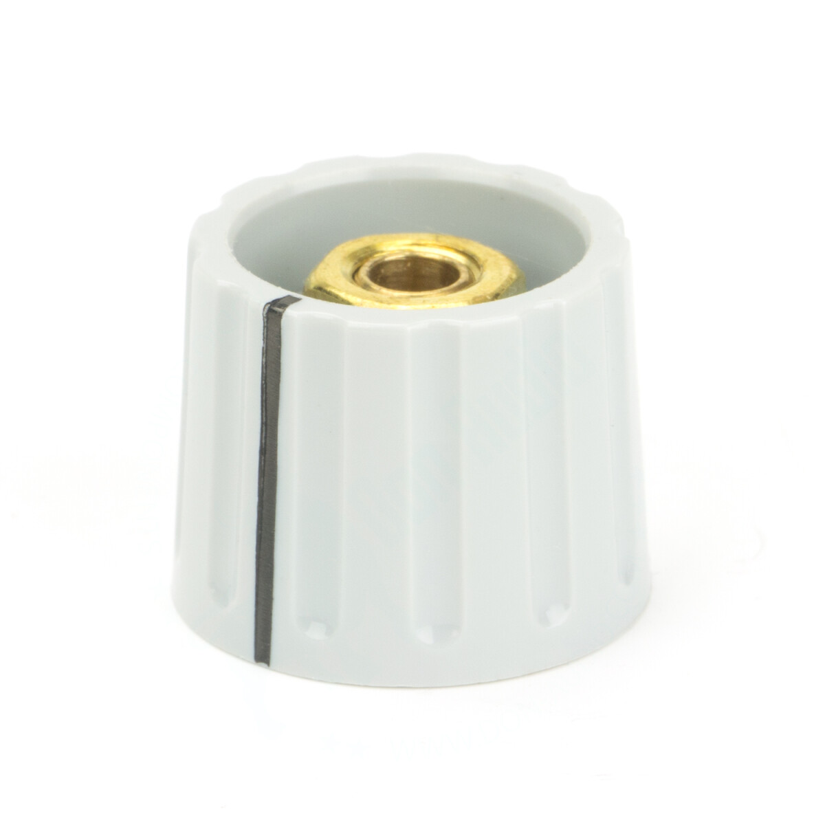 Elma Classic Collet Knob 21mm gray, indicator line, glossy, 3,99