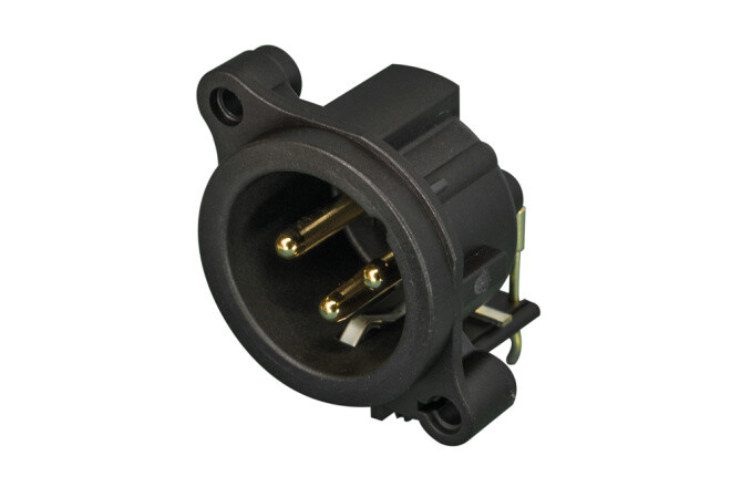 Neutrik NC3MAH-0 XLR Einbausteckverbinder, 0,99