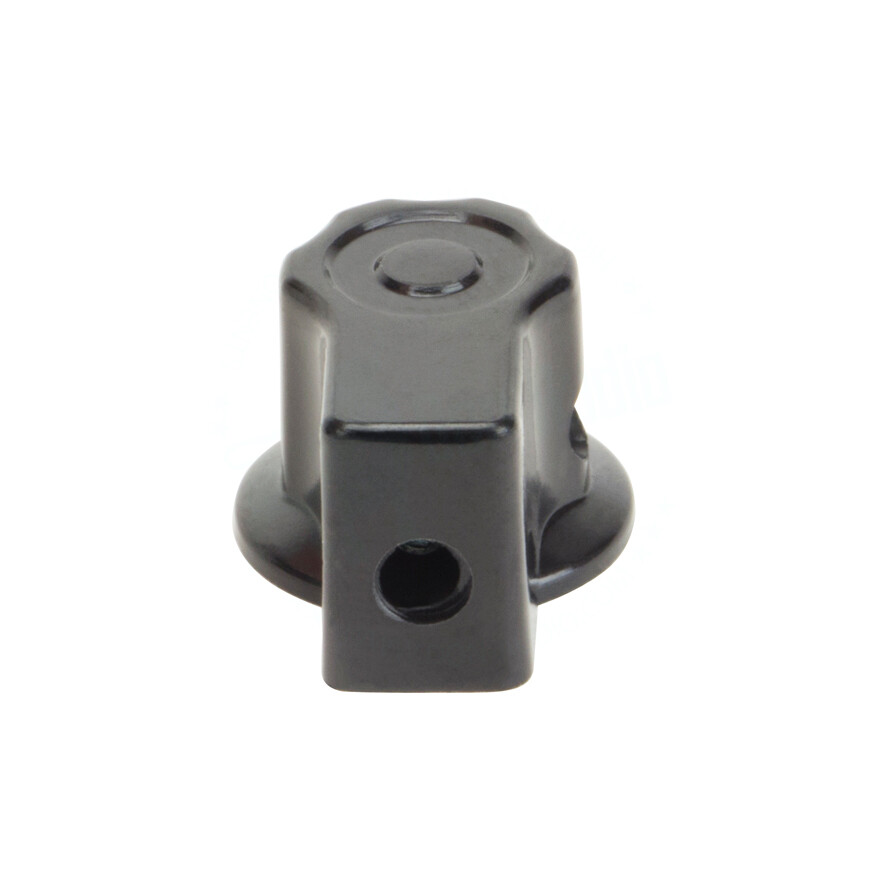 Stockli EMI Knob K-3ME black Bakelite, small, 15,35
