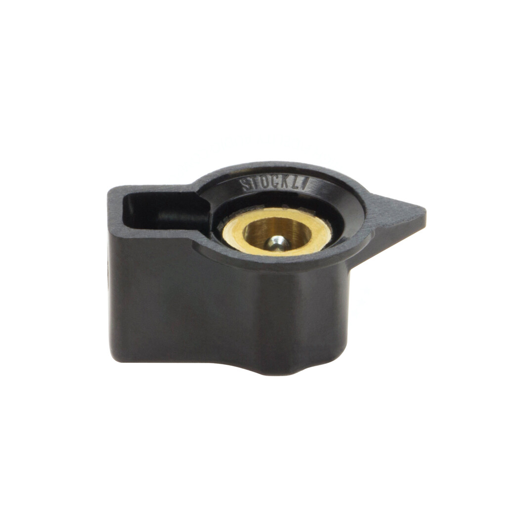 Stockli EMI Knob K-3ME black Bakelite, small, 15,35