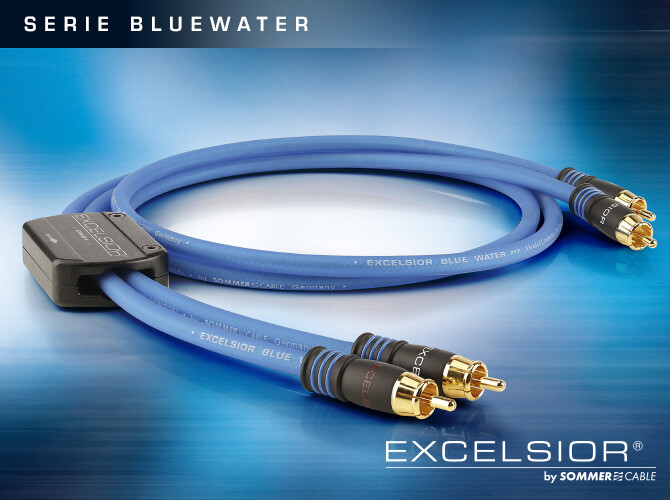 Excelsior BlueWater EBR6 Series Cinch, Cinch (RCA) Audio Cable Pair ...