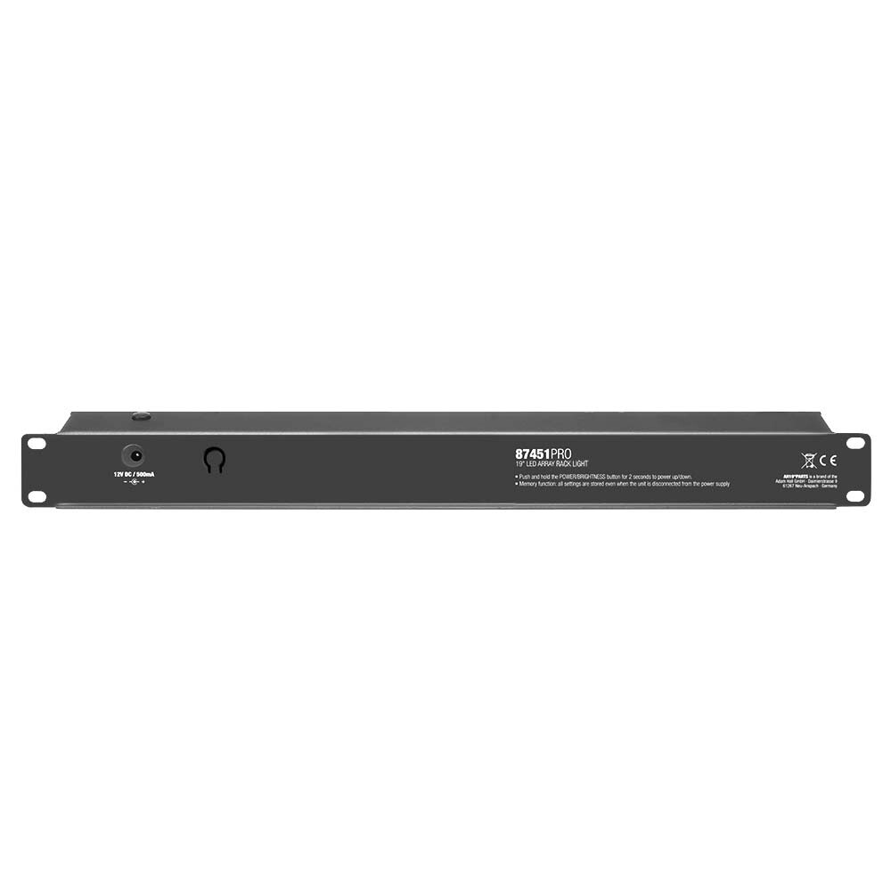 19" LED Array Rack Light 1 U white, 63,39